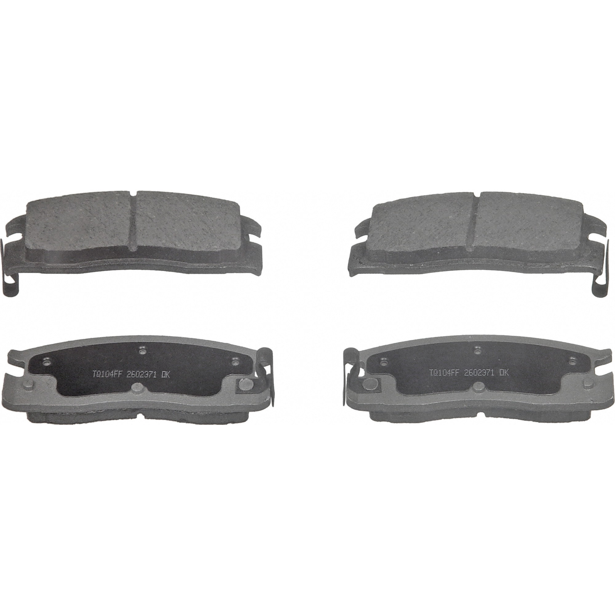 Wagner ThermoQuiet PD398A Ceramic Disc Brake Pad Set Fits select: 1989 ...