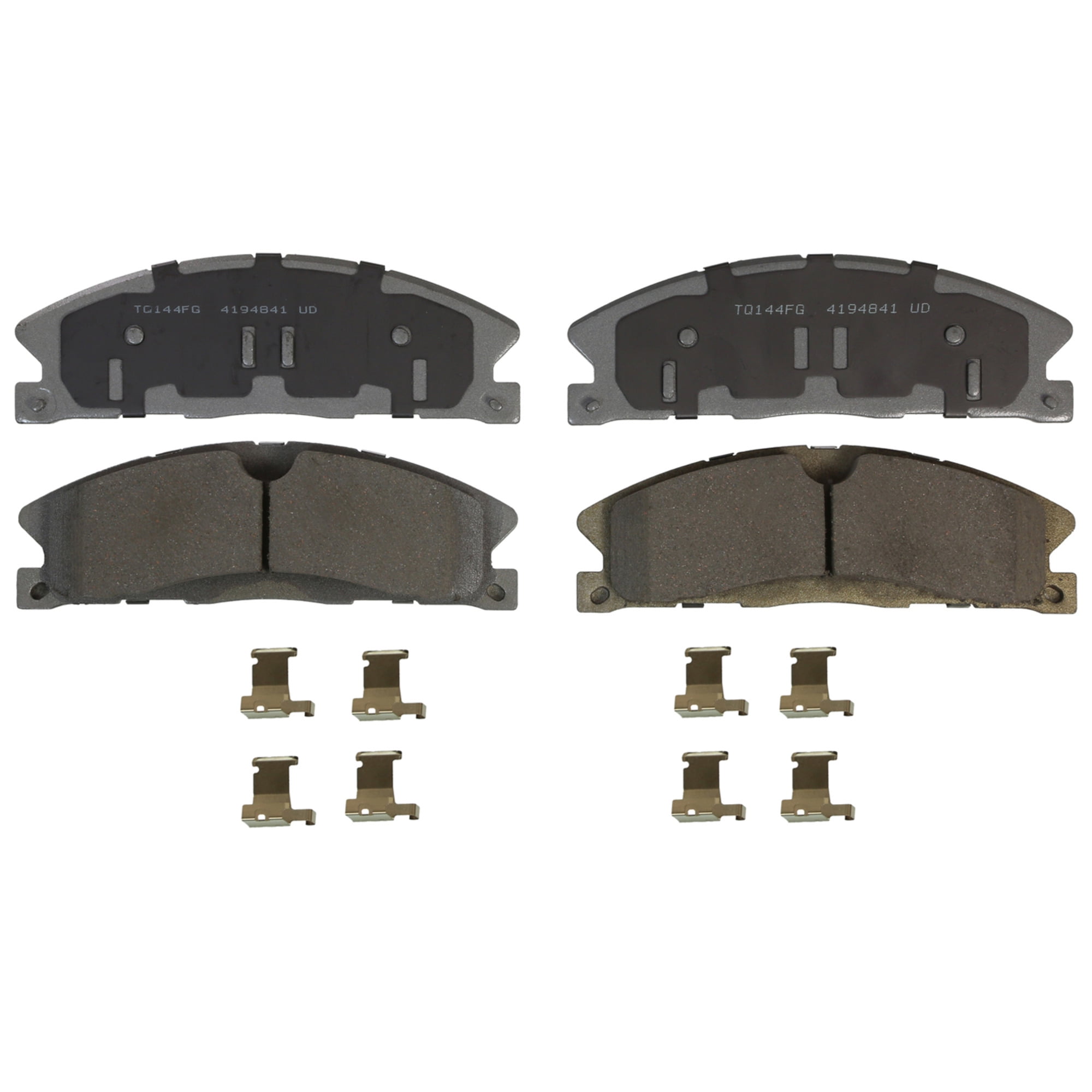 Wagner ThermoQuiet QC1611B Ceramic Disc Brake Pad Set Fits select: 2016 ...