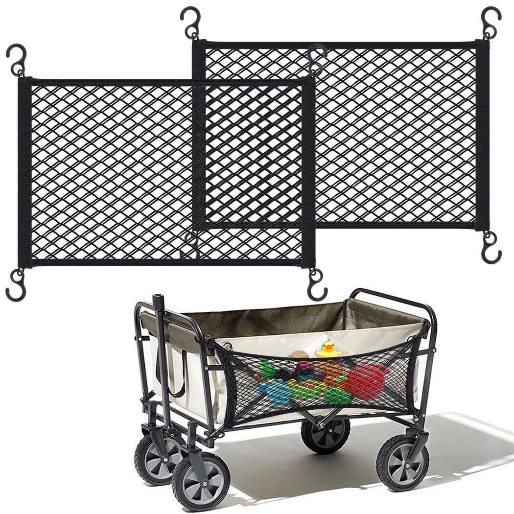 Wagon Cargo Net, Stretchable Foldable Cargo Cart Net, Large Storage ...