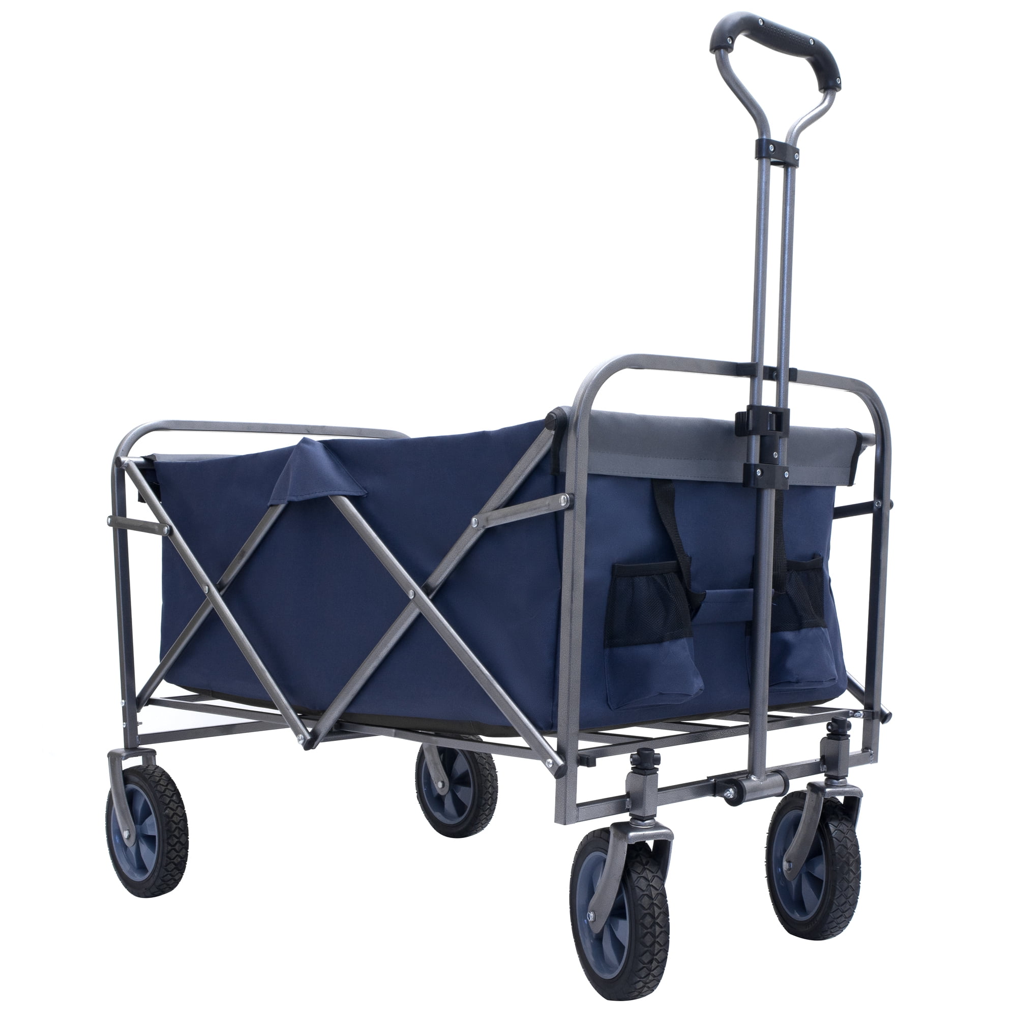Wagon Cart WithFoldable Utility Heavy Duty Wagons Carts PortableWagon ...