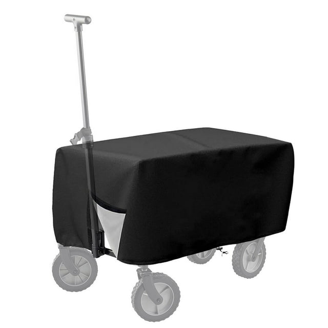 Wagon Cover, Black 600D Oxford Cloth Waterproof & Dustproof Cover ...