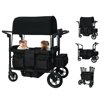 WONDERFOLD W4 4 Seater Multi-Function Quad Stroller Wagon with ...