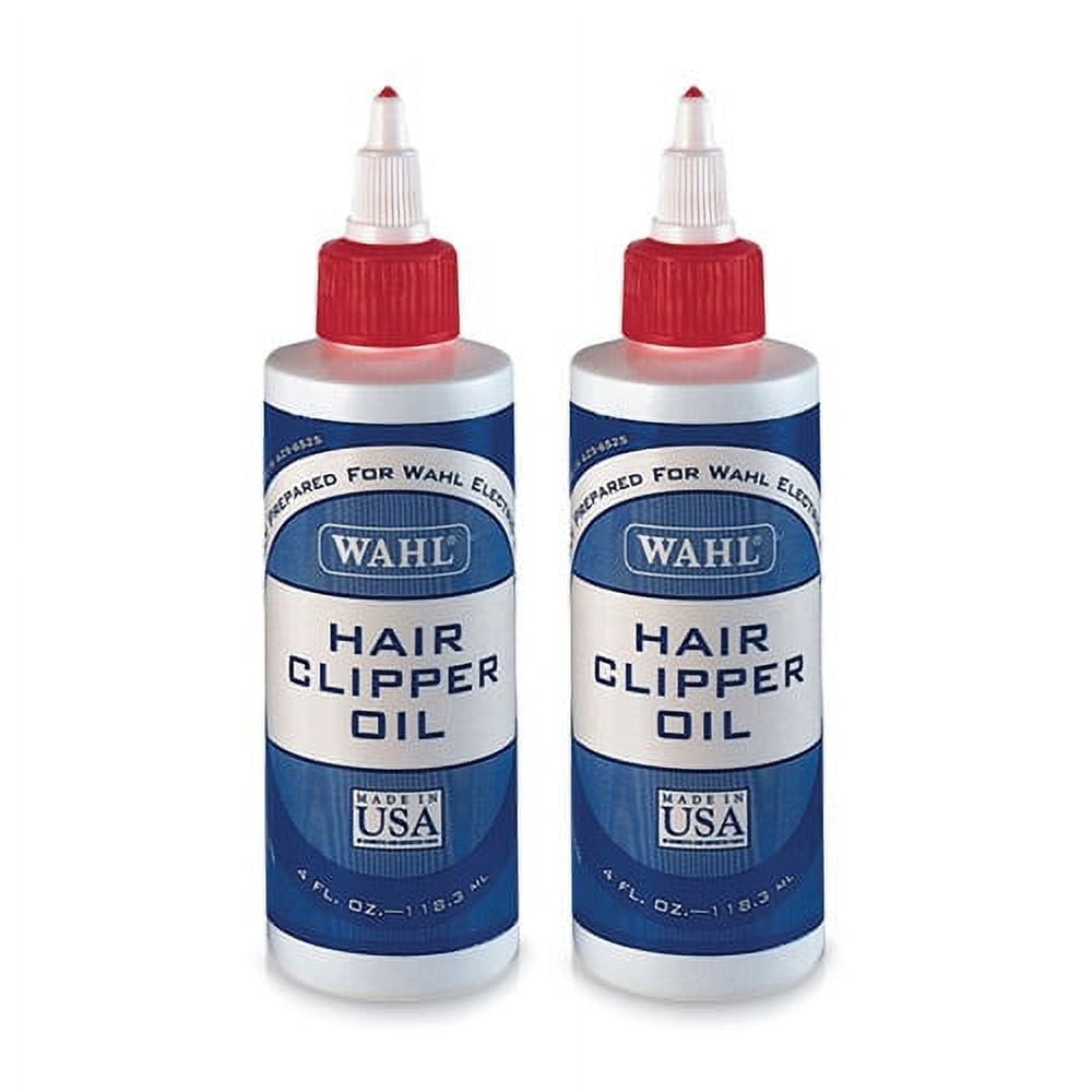Wahl 3310 Clipper/ Trimmer Oil 4oz. Squeeze Bottle (2 Pack) For Clean ...