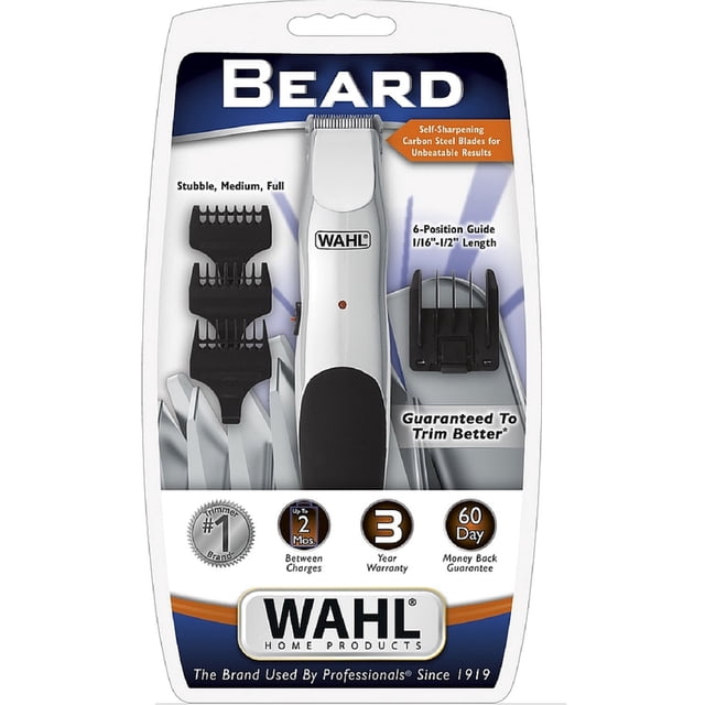 Wahl Groomsman Beard & Mustache Trimmer Kit with Soft-Touch Detail ...