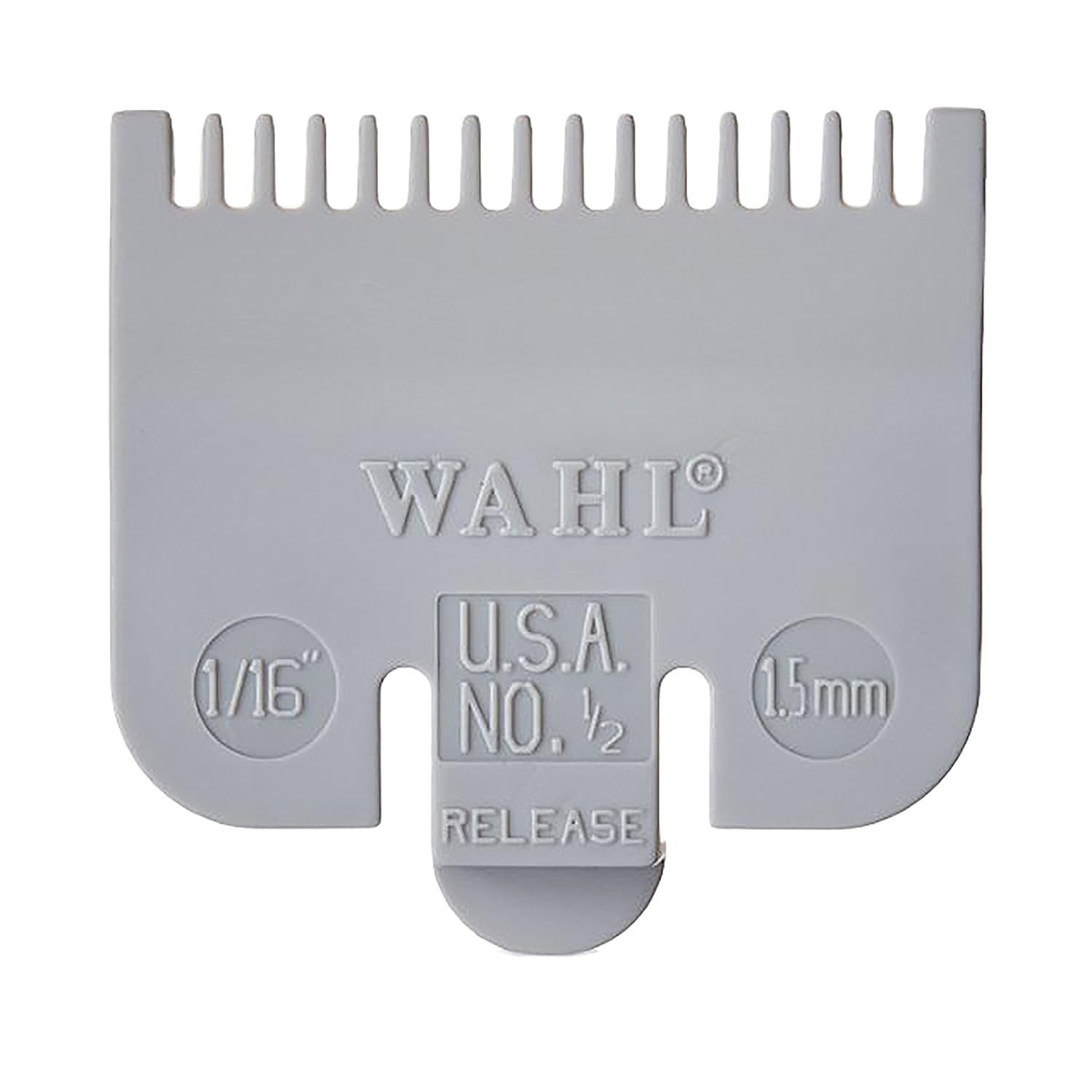 Wahl Professional #1/2 3137-101 Guide Comb Attachment 1/16" Grey ...
