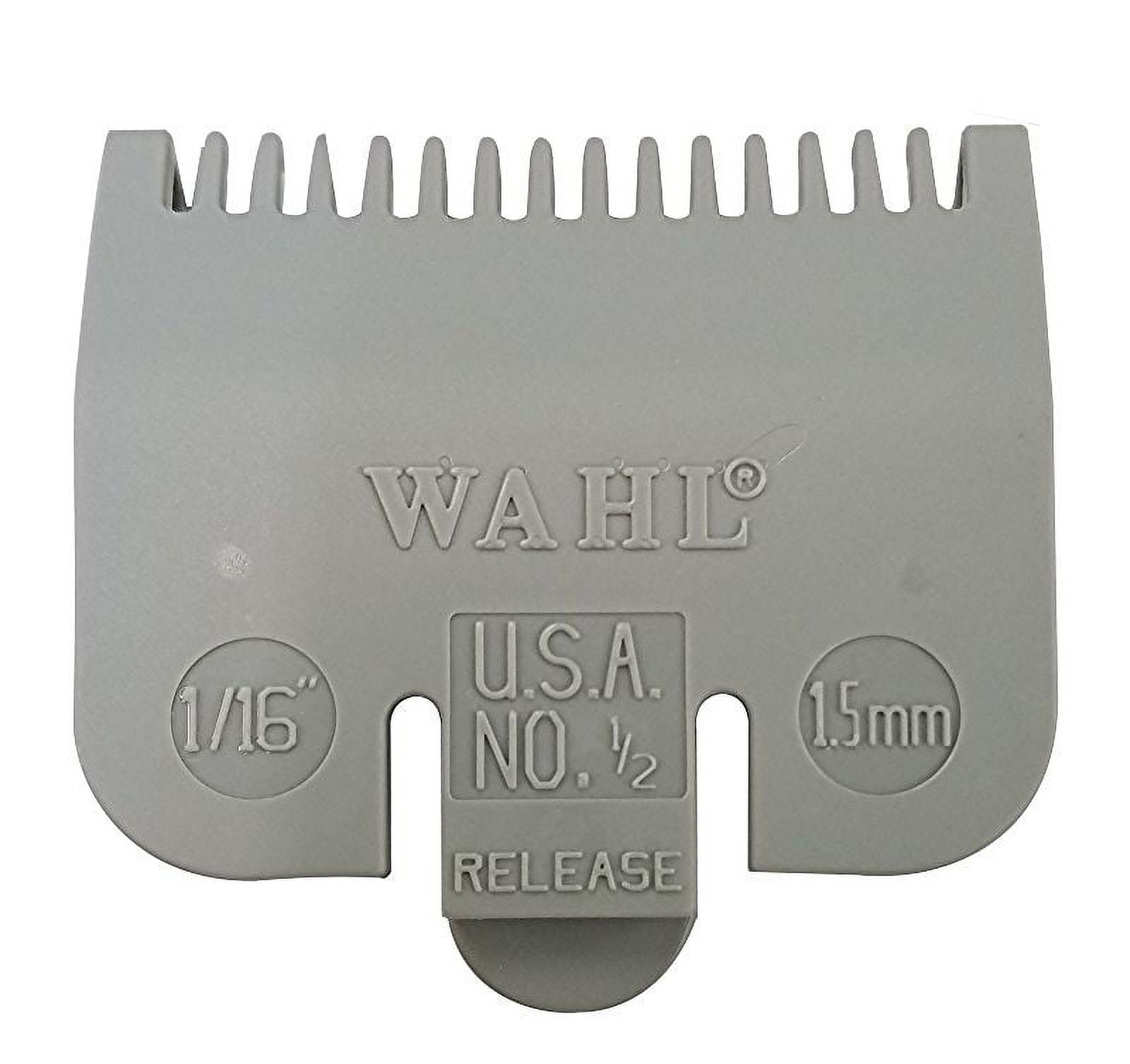 Wahl Professional Color Coded Clipper Guide Comb Attachment #1/2, 1/16 ...