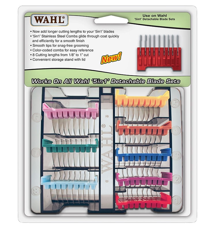 Wahl Stainless Steel Guide Comb Set for 5-in-1 Blades - Walmart.com
