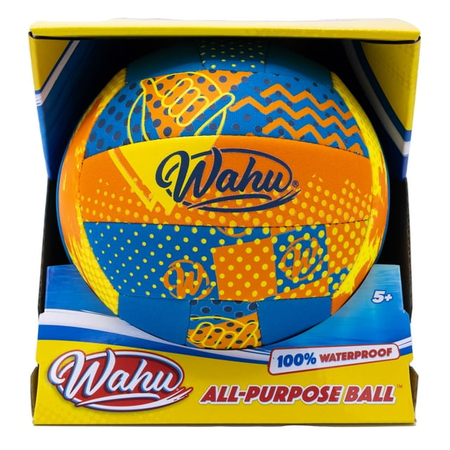 Wahu All-Purpose Ball Orange 6.5" Diameter - 100% Waterproof Neoprene ...