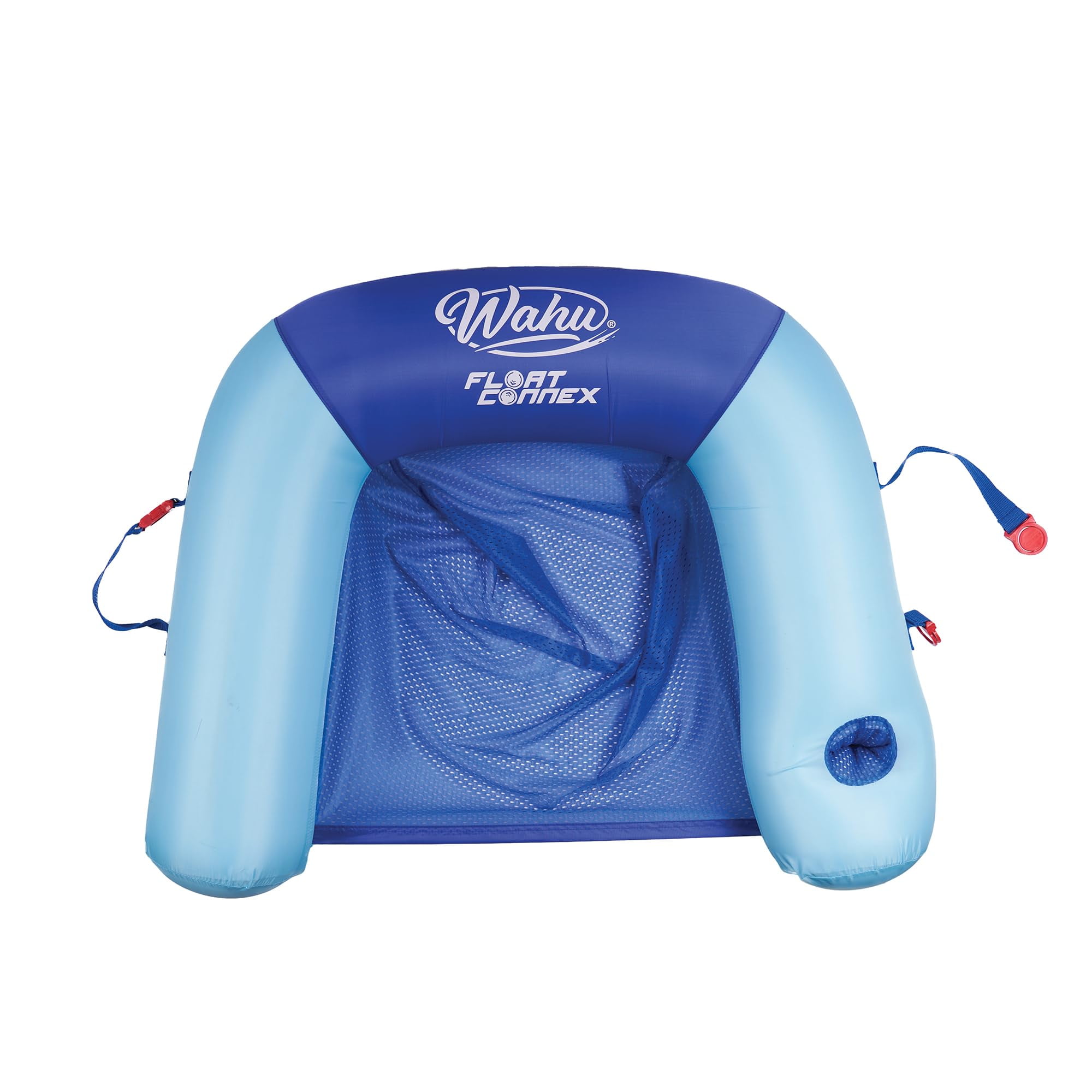 Wahu Float Connex Aqua Pool Seat with Connex Clips, Cupholder, and ...
