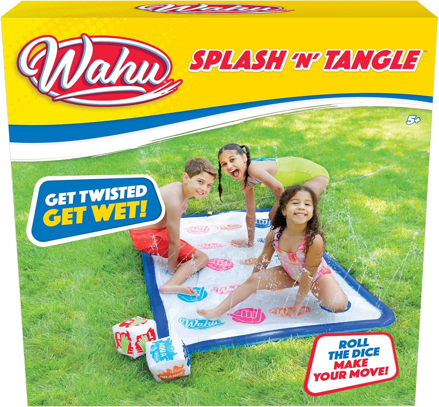 Wahu Splash 'N' Tangle Water Game for Kids Ages 5+ and Adults, Kids ...