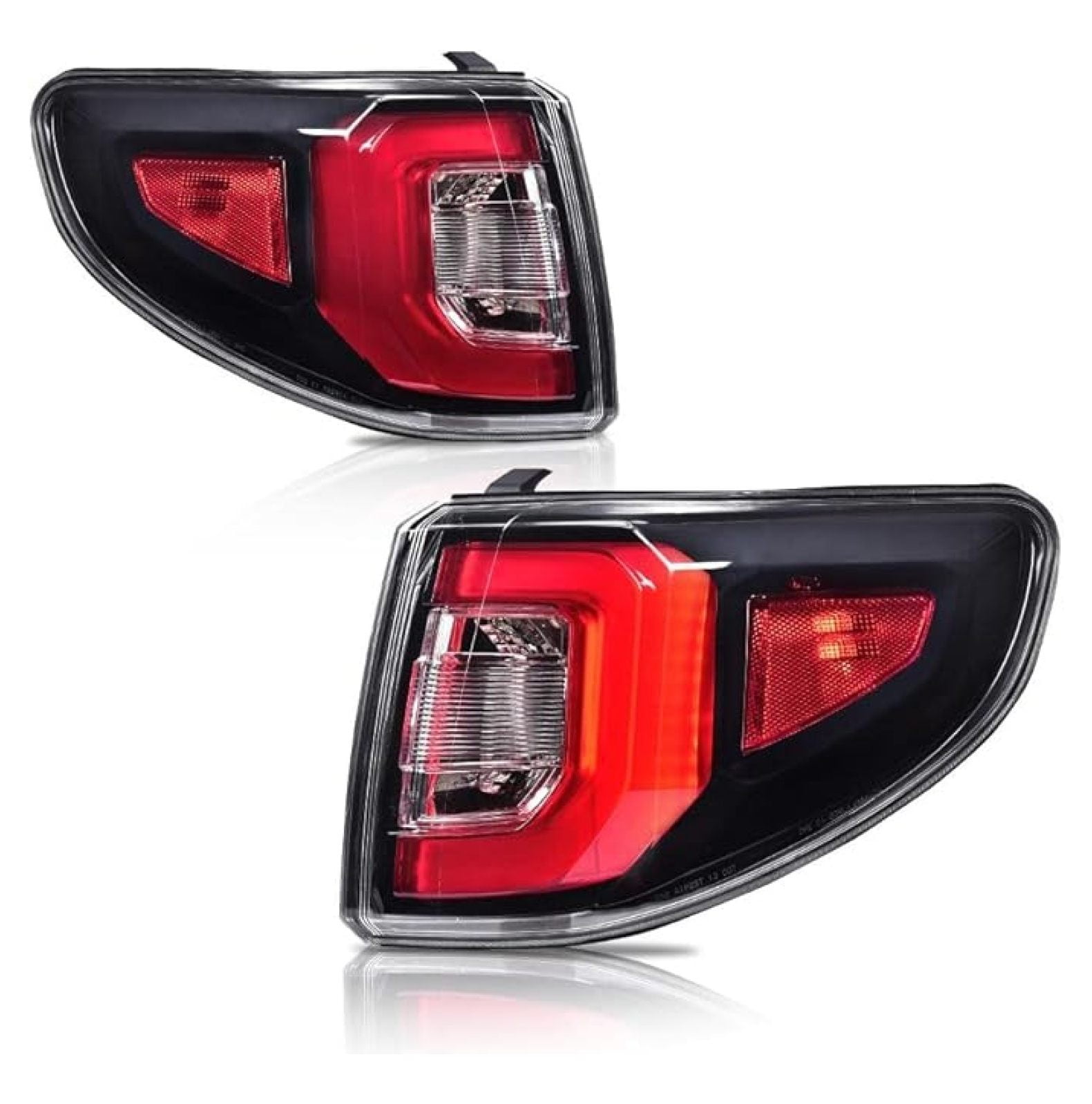 WaiRitoday LED Tail Lights Left and Right Outer Compatible with GMC ...