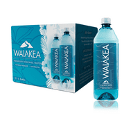 Waiakea Hawaiian Volcanic Alkaline Water, Pure Drinking with Natural ...