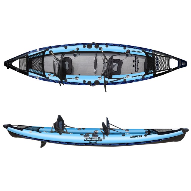 Waimea Bay Drifter 12.8' 2-Seater Rigid Inflatable - Durable Fishing ...