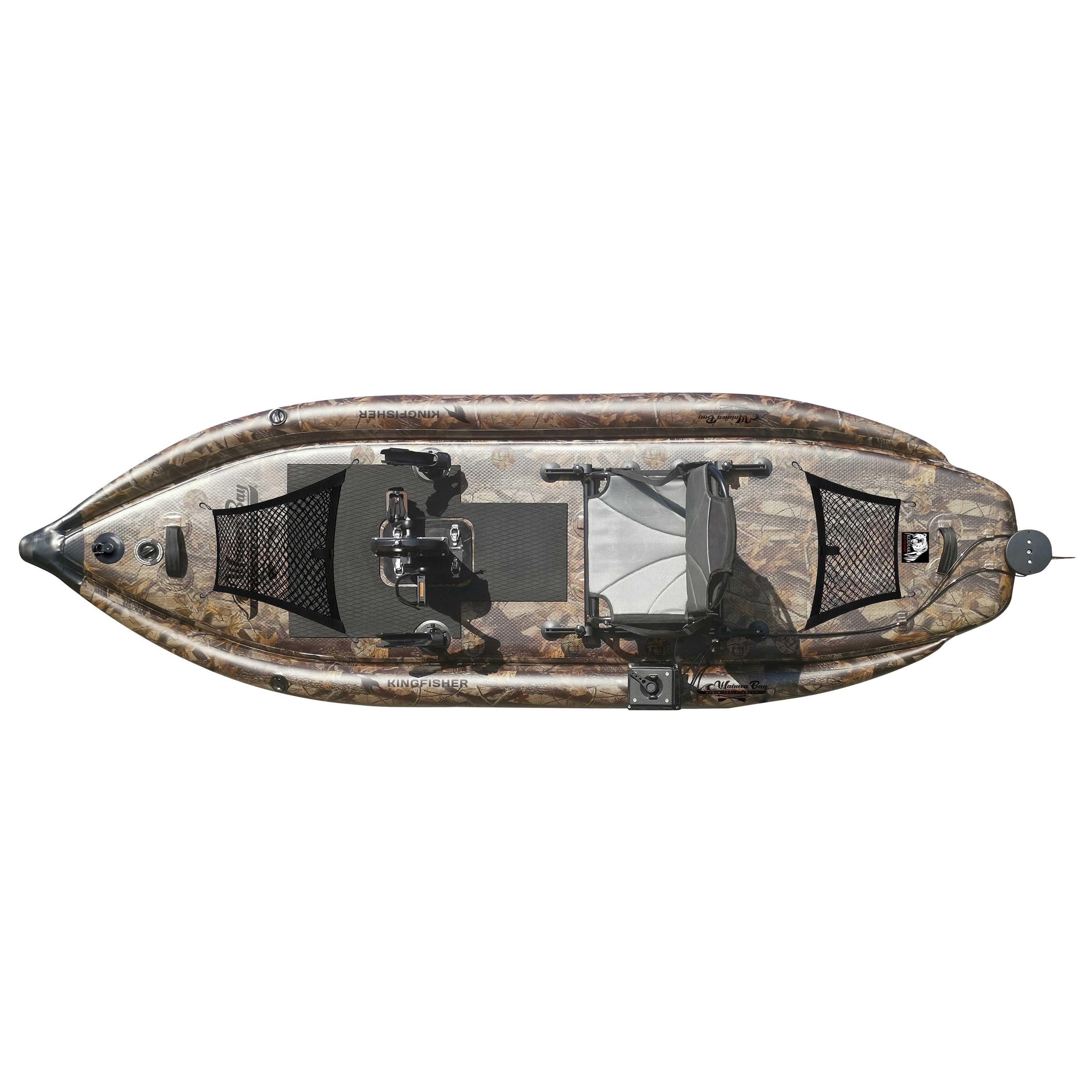 Waimea Bay Kingfisher 11' Pedal Drive - Durable Fishing Platform With ...