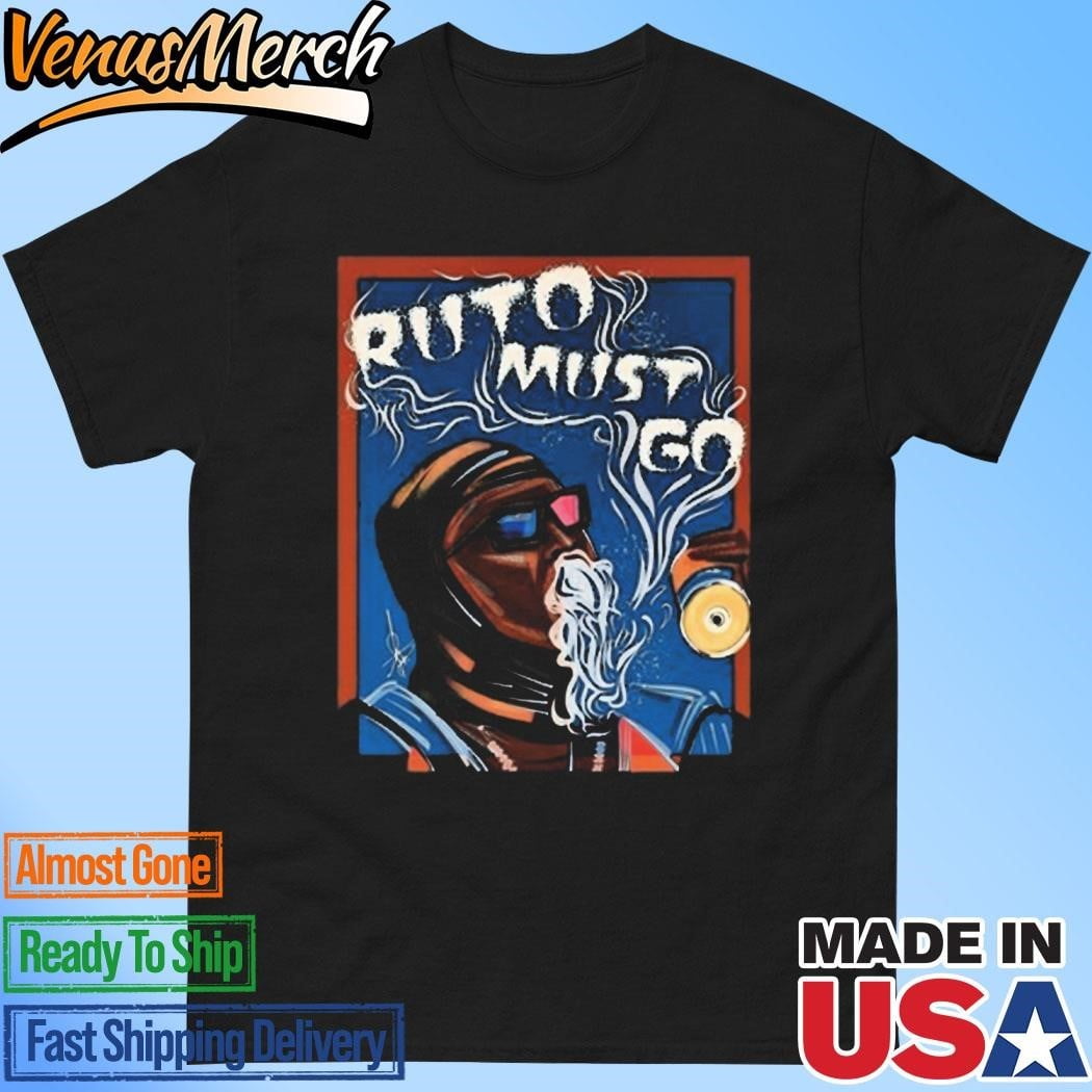 Wainaina The Art Ruto Must Go T-shirt - Walmart.com