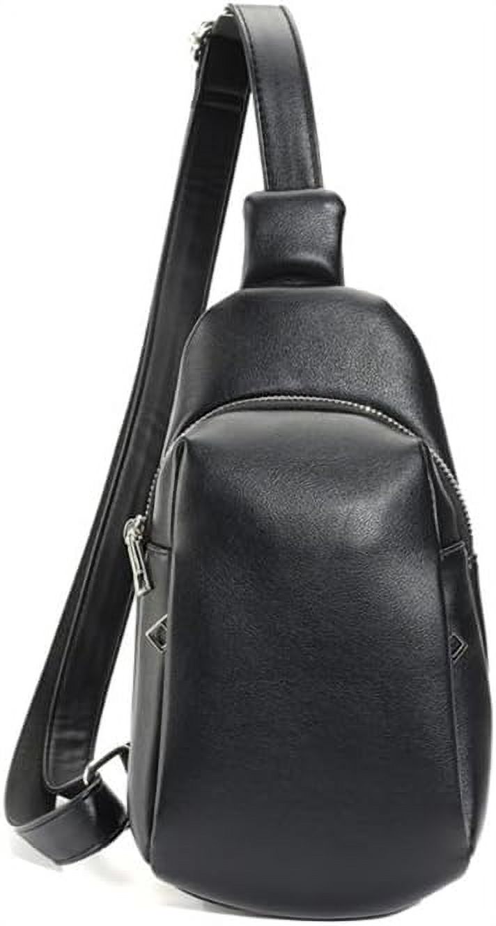 Waist Bag PU Fanny Pack Large Capacity Sports Belt Bag Chest Bag ...