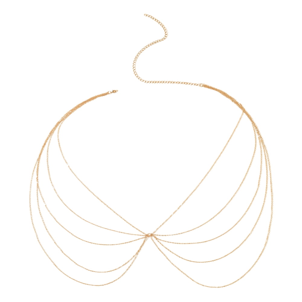 Waist Body Chains Leg Chain Sexy Layered Thigh Hip Chain Beach Bikini ...