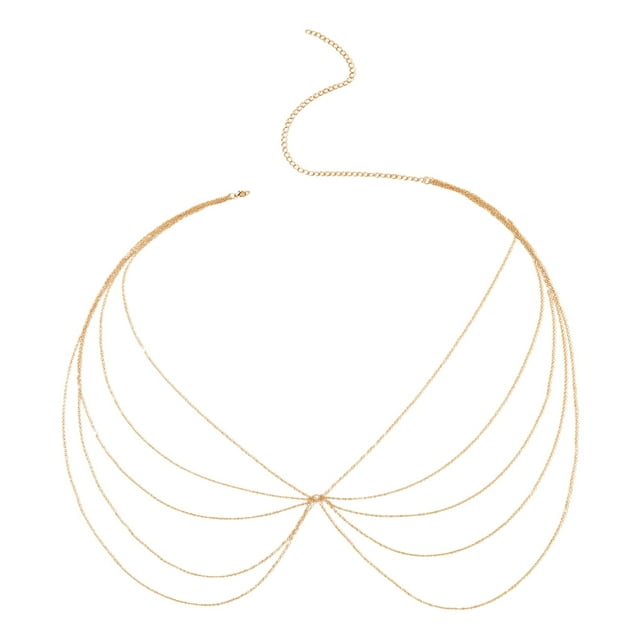 Waist Body Chains Leg Chain Sexy Layered Thigh Hip Chain Beach Bikini ...