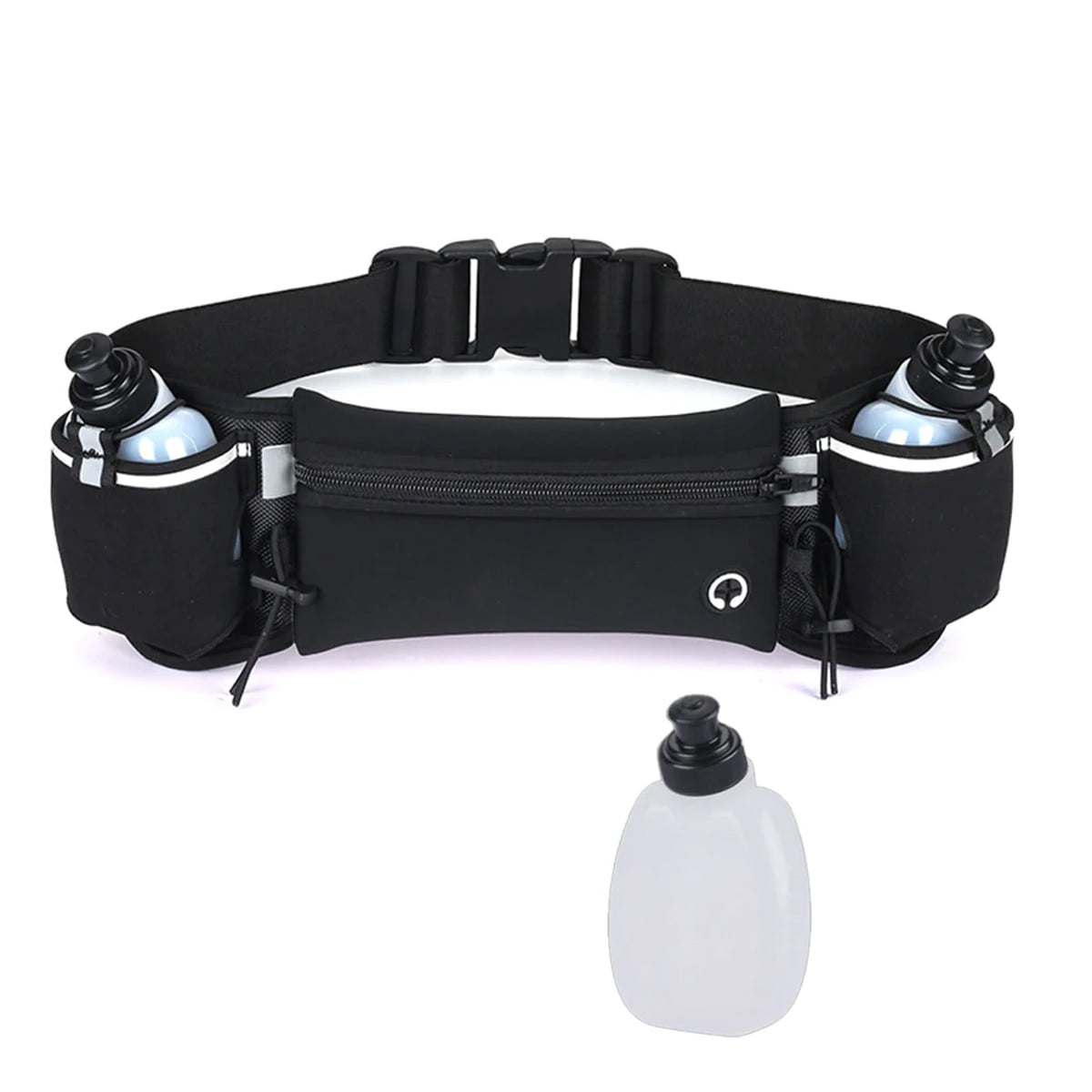 Waist Pack Sports Running Belt Pouch Bag with Water Bottle Holder ...