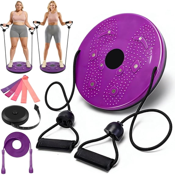 Waist Sculptor, 2026 New Waist Twister Machine Exercise with Arm Bands ...