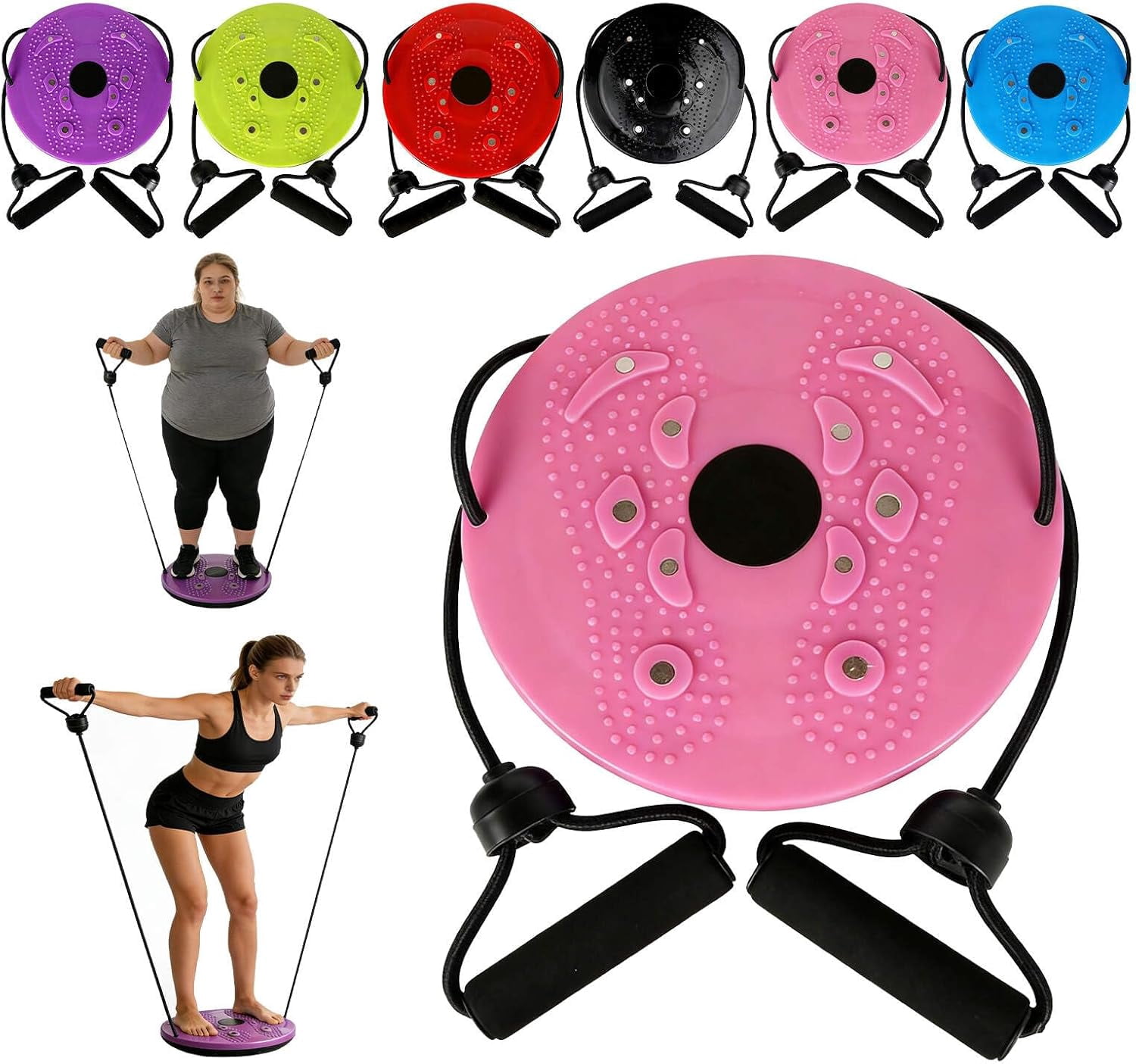 Waist Sculptor, 2026 Upgraded Waist Twister Machine - Adjustable 360 ...