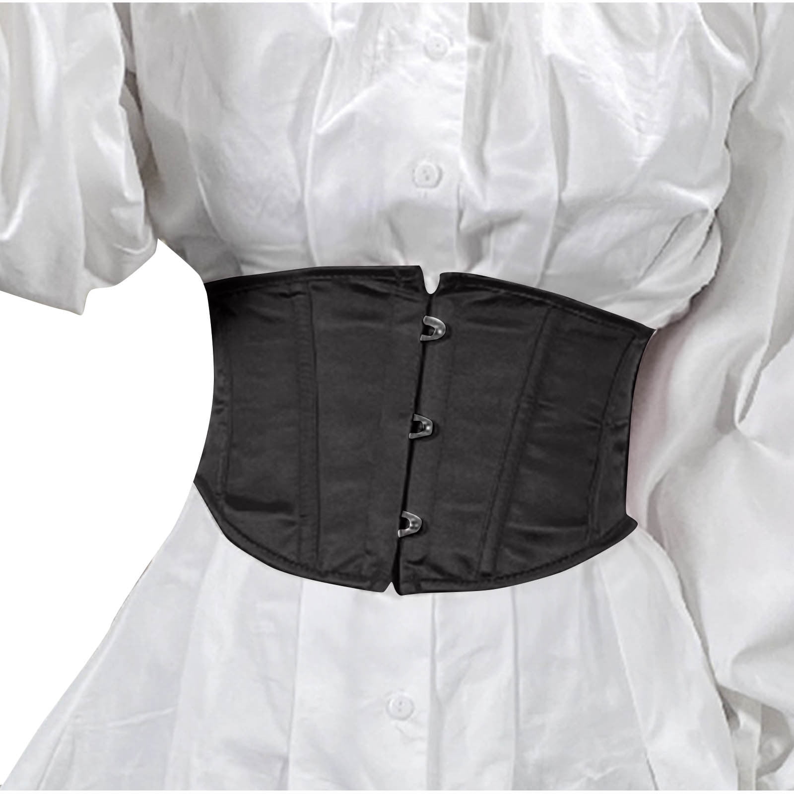 Waist Trainer Belt for Women, Stretch Body Shape Zipper Waist Cincher ...