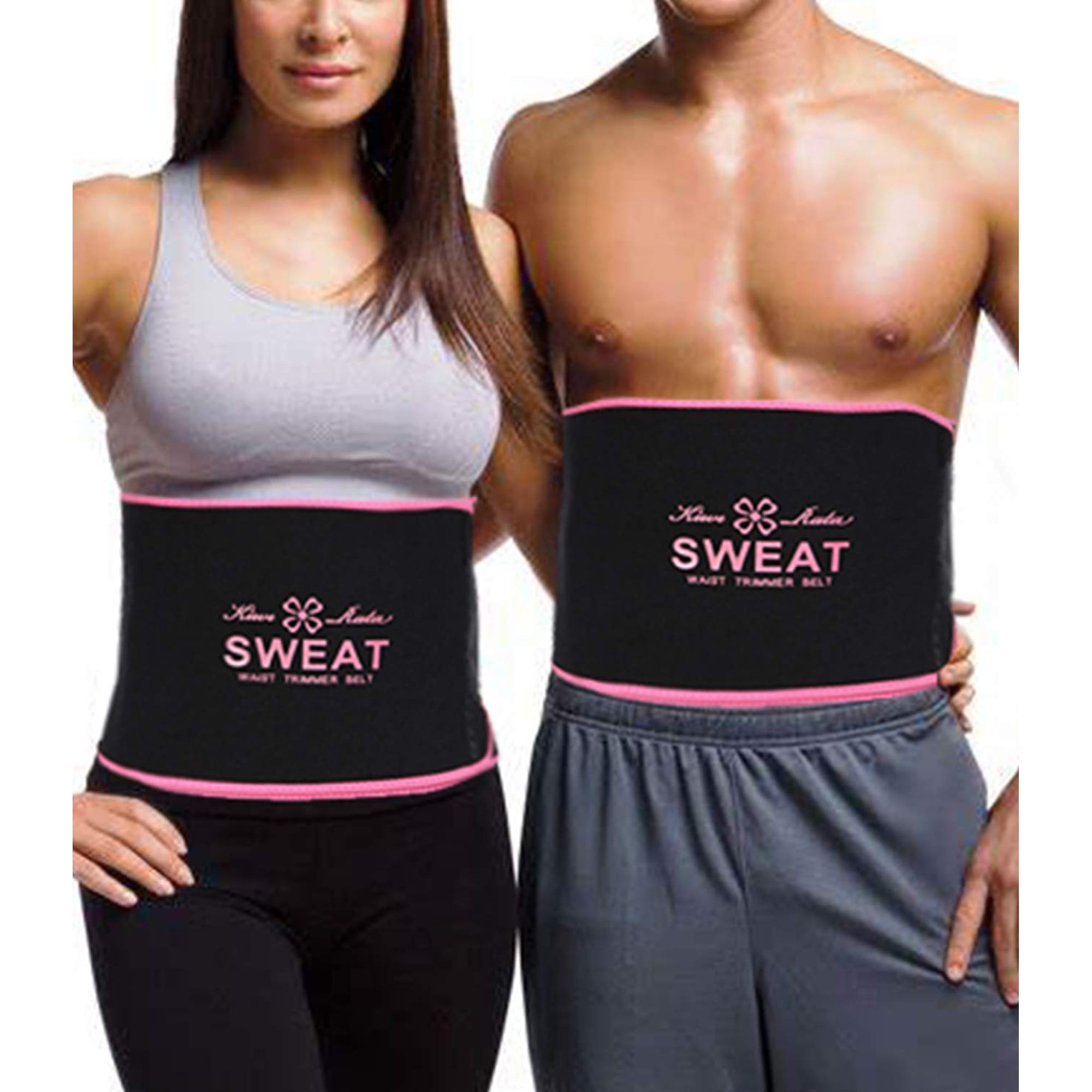 Waist Trainer Shaper, Neoprene Sweat Belt, Adjustable Caloric Burner ...