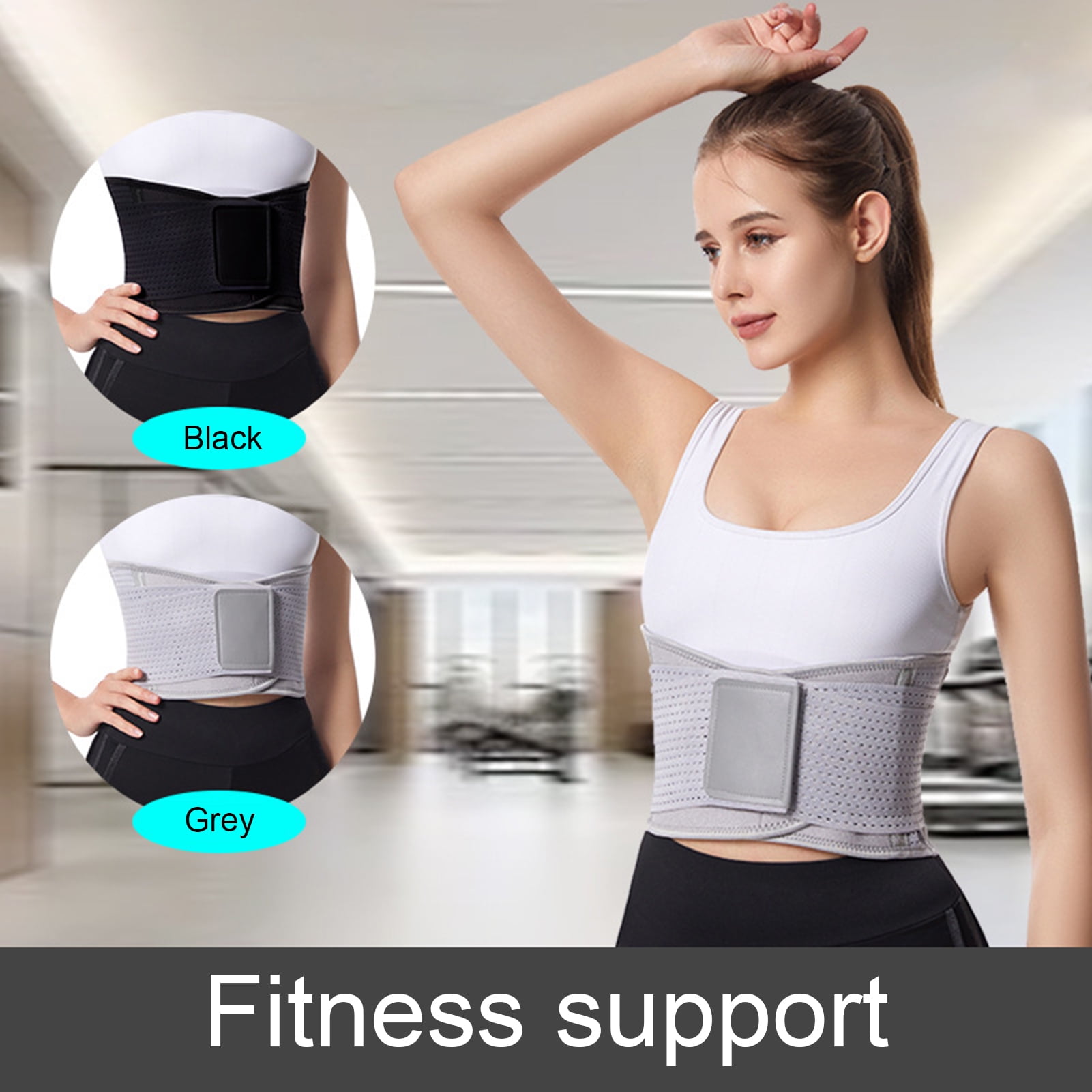 Waist Trimmer Belt Sweat-Absorption Ergonomic Design Comfortable High ...