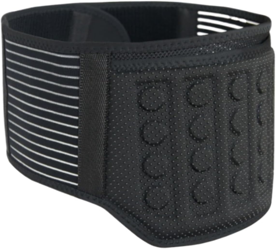 Waist Trimmer Self-Heating Lumbar Support Belt Waist Lower Back Brace ...