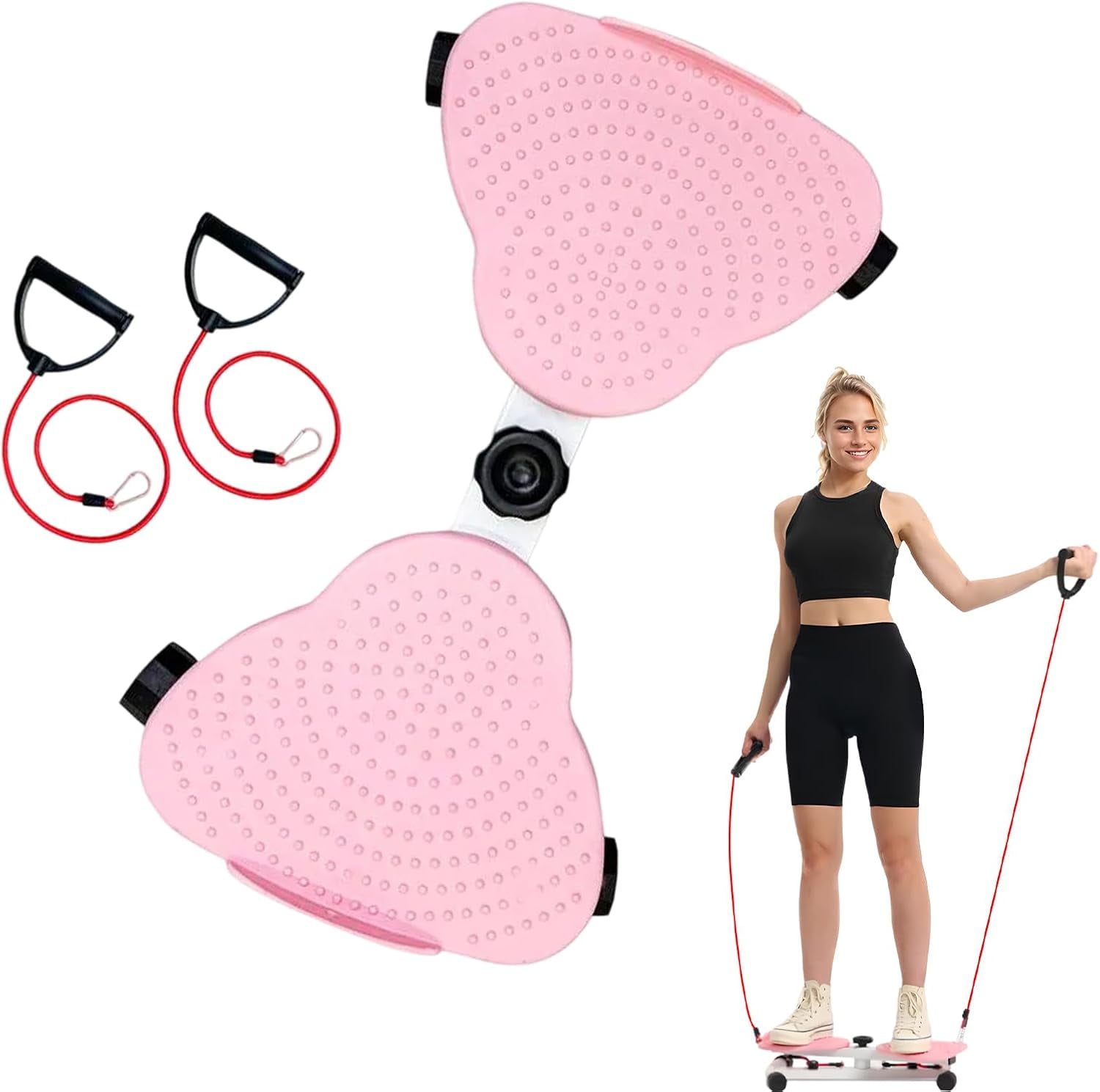 Waist Twister Board,Ab Machine Exercise Twist Boards with 300 lbs Weight Capacity,Waist Sculptor ...