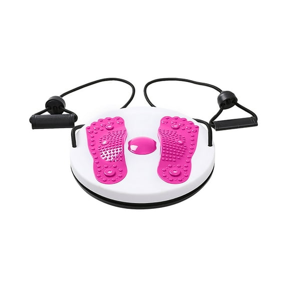 Waist Twisting Disc Exercise Board with Pull Rope and Massage Foot Sole ...