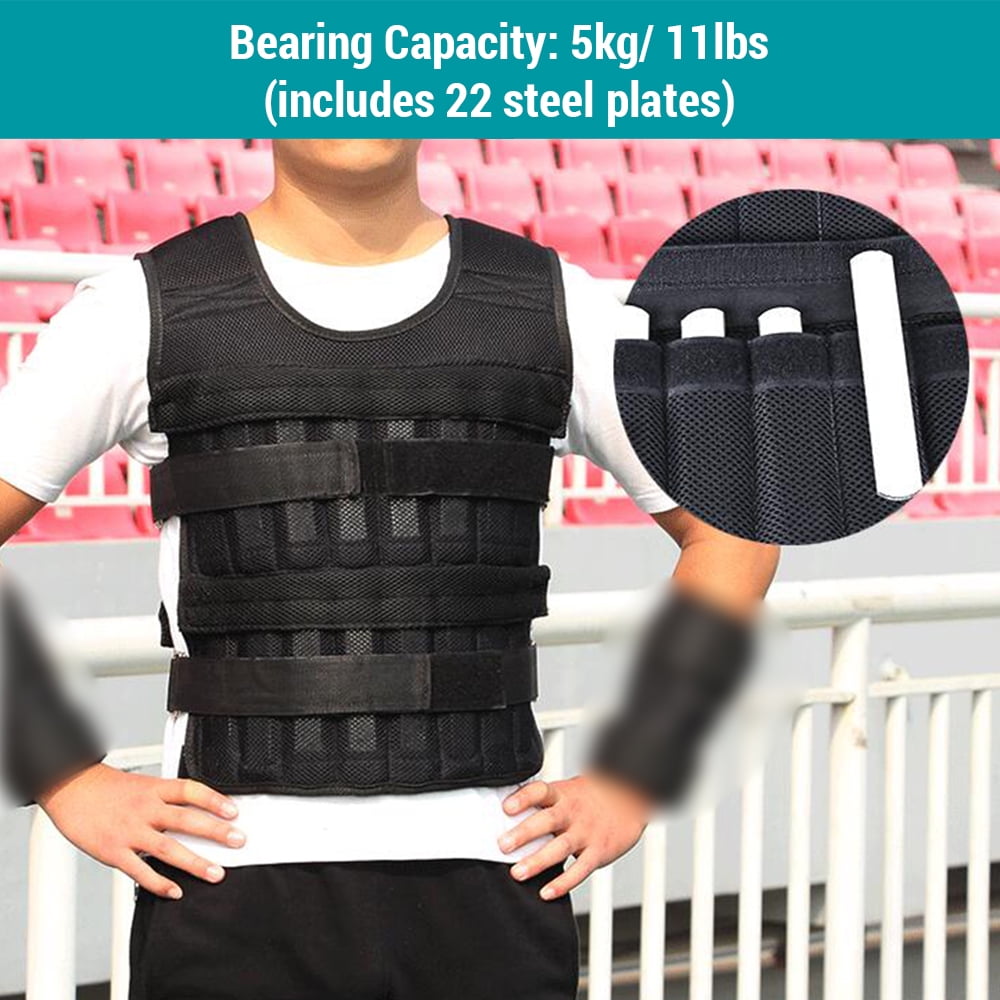 Waistcoat,Steel Plates Man Woman(included Vest Fitness Adjustable 22 ...