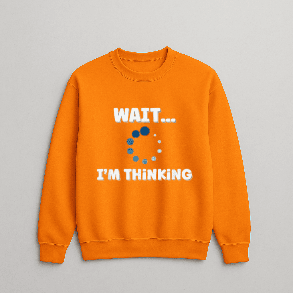 Wait I’m Thinking Buffering Processing Funny Tech Humor Loading ...