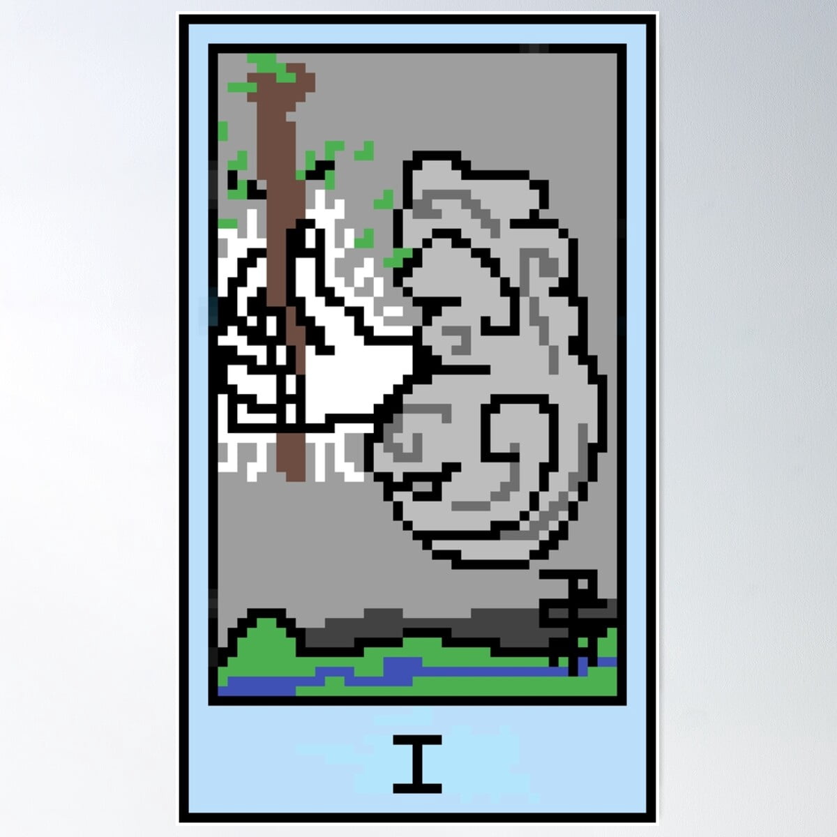 Wait, Is This Pixel Art Tarot? Pink - Minor Arcana 'Ace Of Wands ...