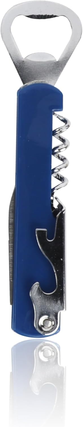 Waiter Corkscrew and Beer Bottle Opener Multifunction Tool (Navy ...