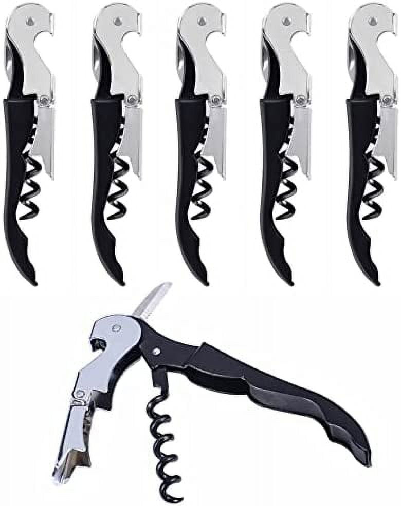 Waiter's Corkscrew, Wine Opener with Foil Cutter, Waiter's Friend ...
