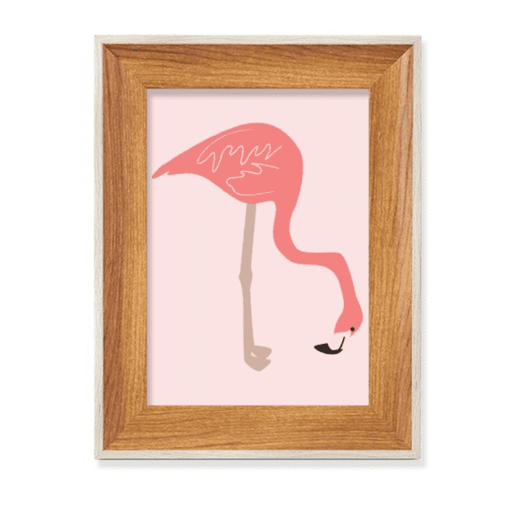 Waiting Flango Pattern Desktop Wooden Photo Frame Display Picture Art ...