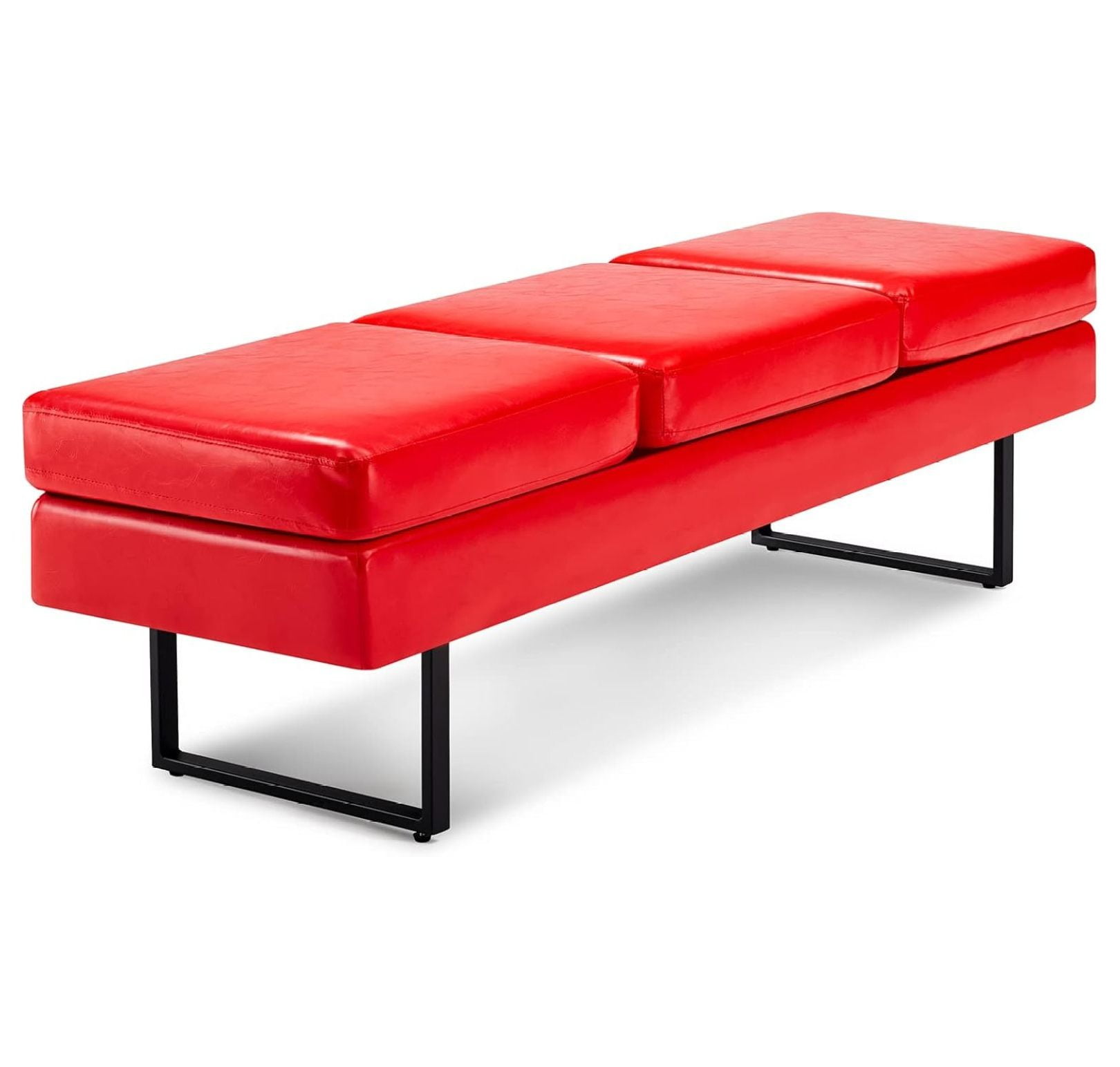 Waiting Room Bench, Heavy Duty Salon Reception Bench Office Chair ...