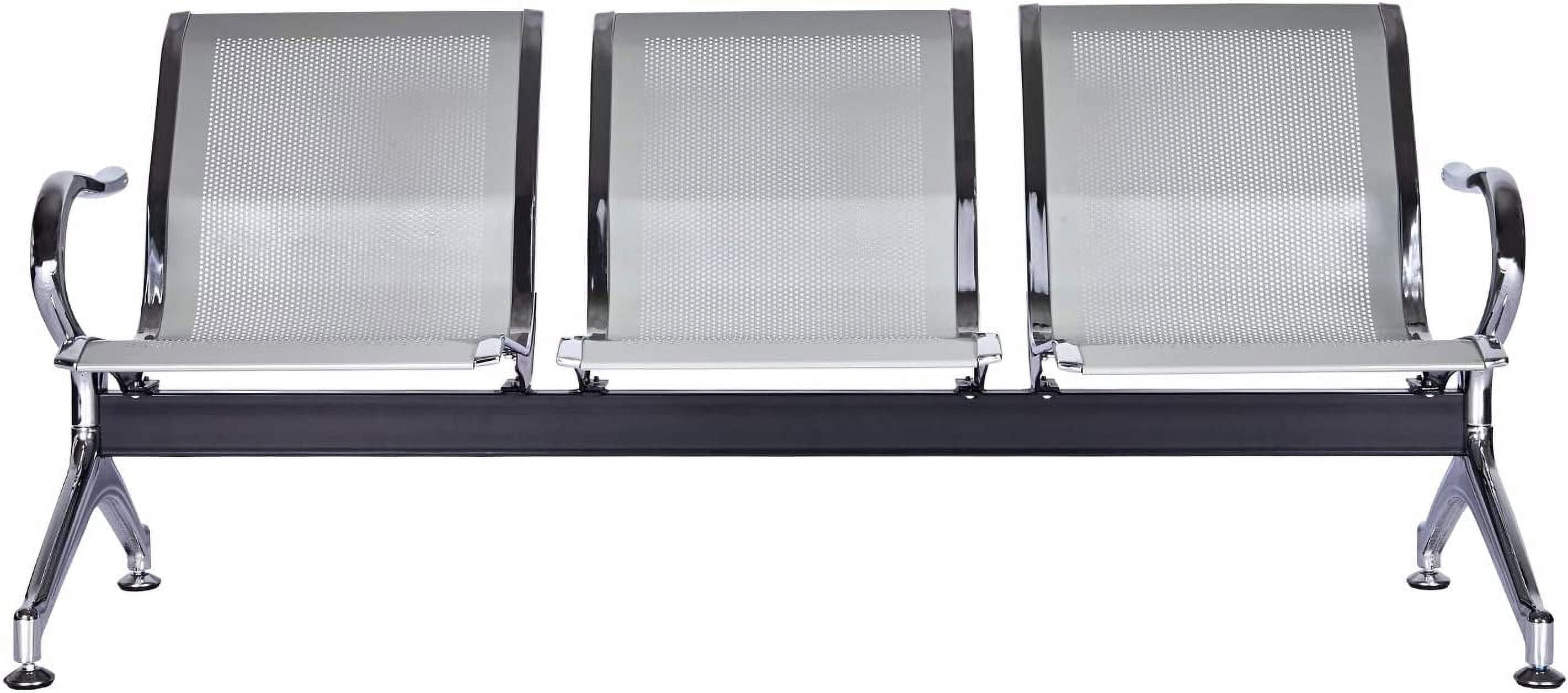 Waiting Room Chair - Airport Reception with Arms Guest Reception Chairs ...