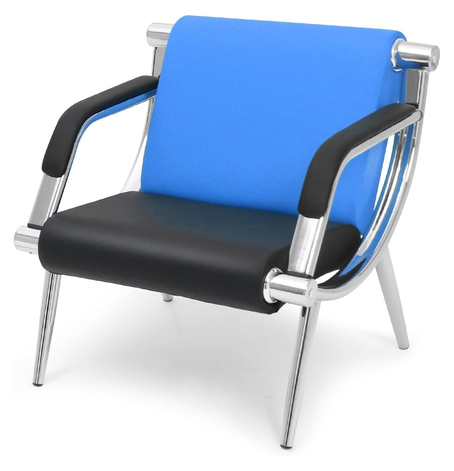 Waiting Room Chair with Armrest, PU Leather Office Furniture, Lobby ...