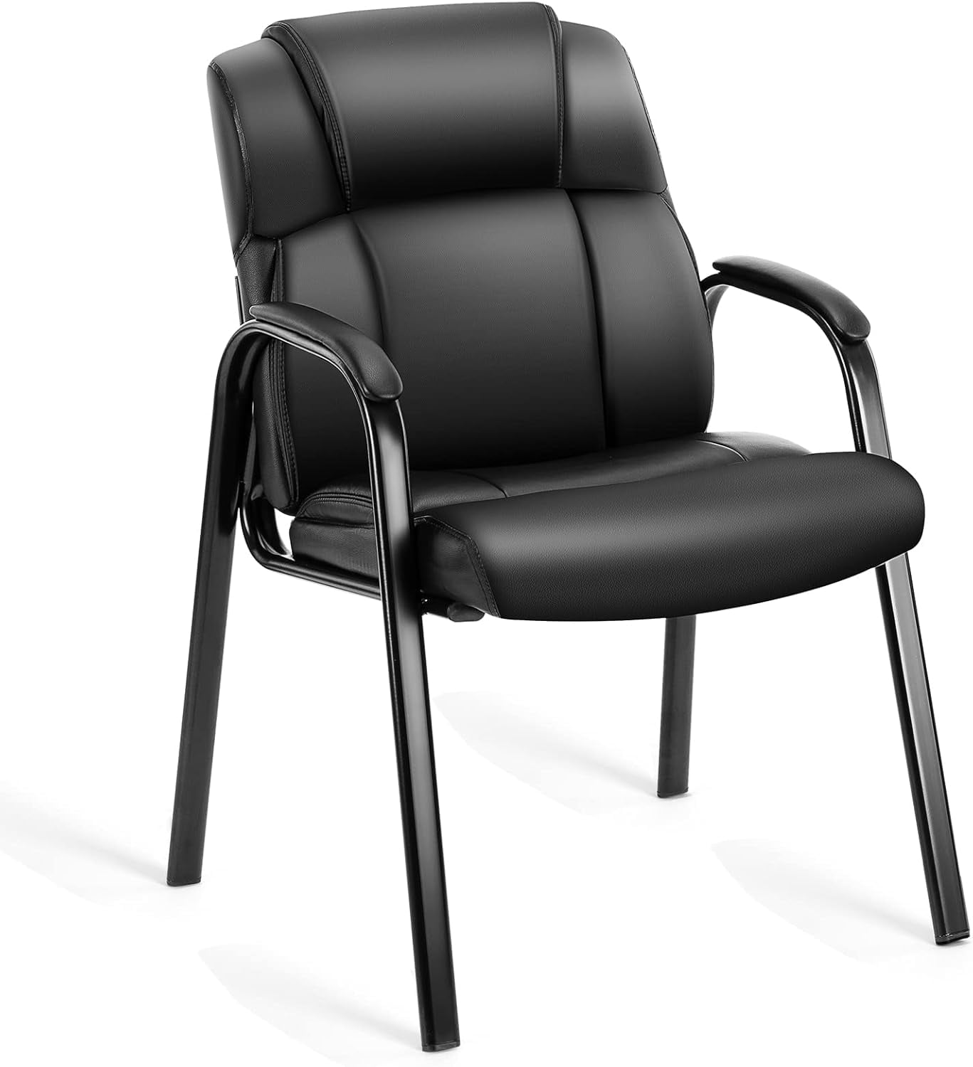 Waiting Room Chairs Set of Leather Office Desk Reception Guest ...