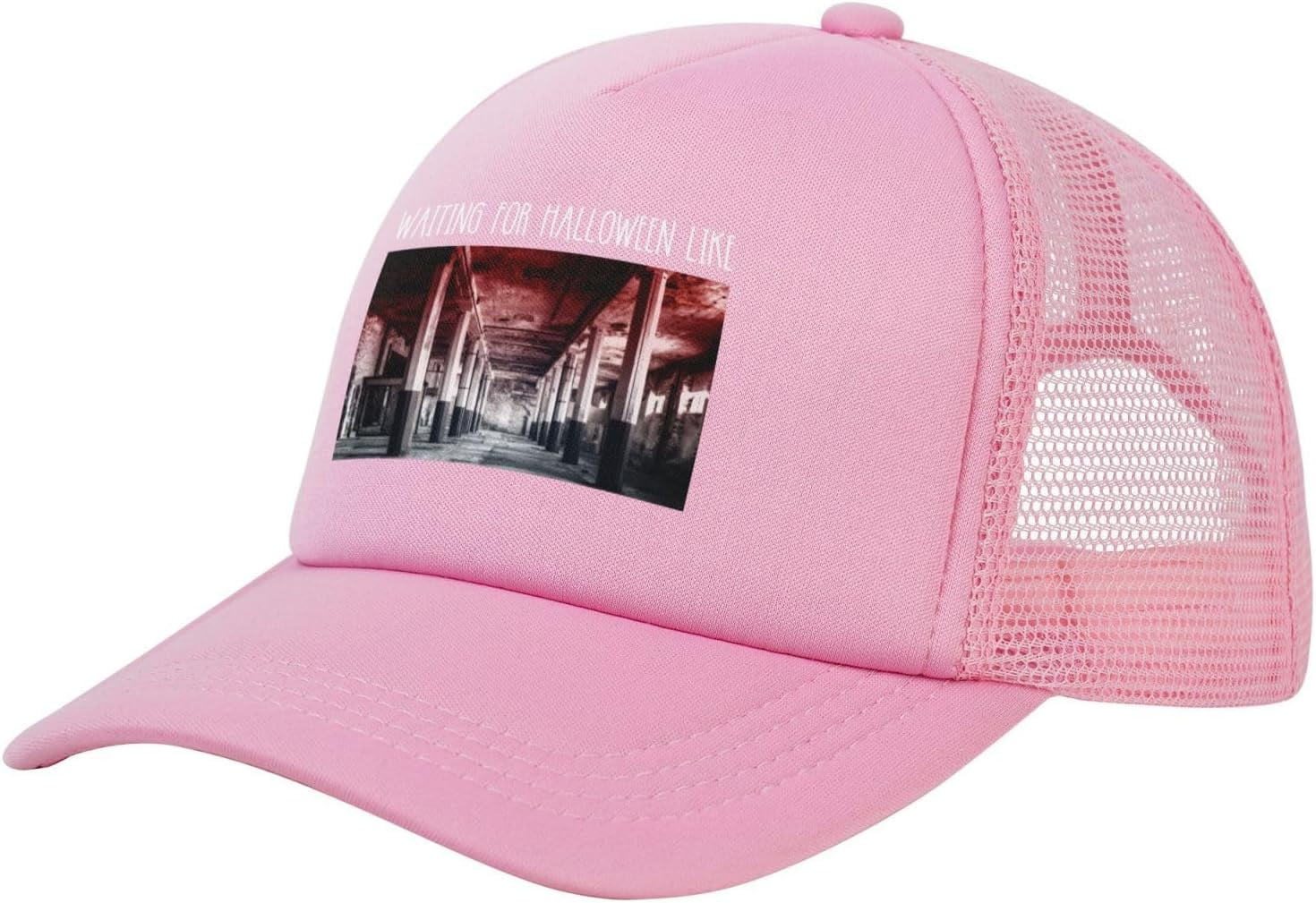 Waiting for Halloween Like Hats Mesh Trucker Hat - Walmart.com
