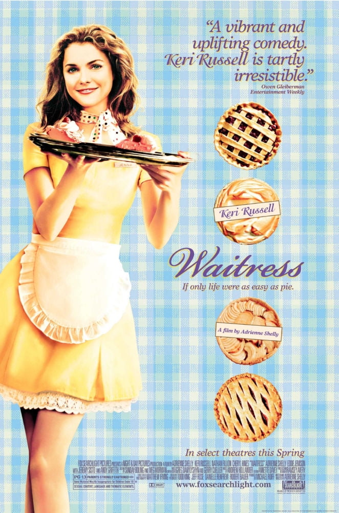 Waitress Movie Poster Metal Sign Art Print 8x12 Unframed, Age: Adults ...