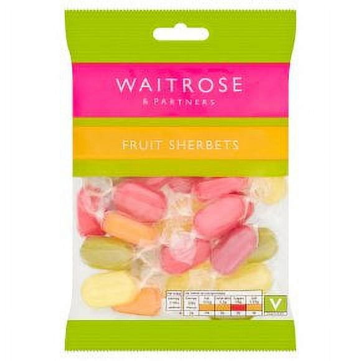 Waitrose Fruit Sherbets 200g - Imported from the United Kingdom by ...
