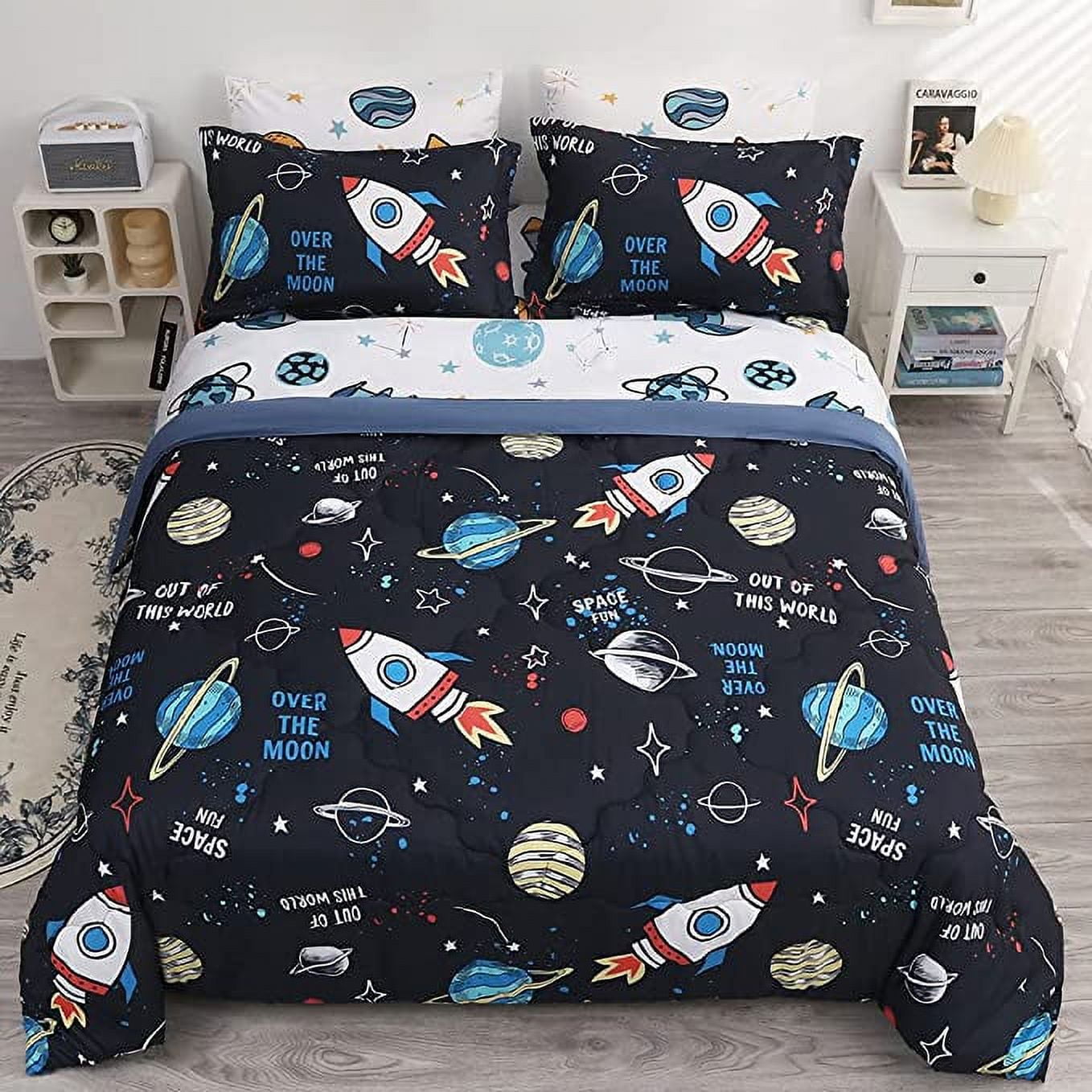 Boys Bedding Sets Twin Planets