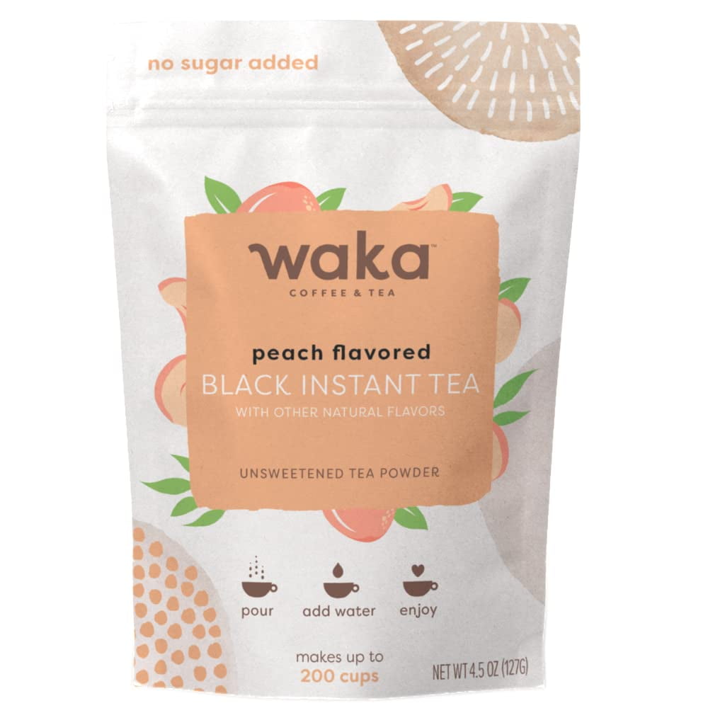 Waka Premium Instant Tea â€” No Sugar Added & Unsweetened Concentrated ...