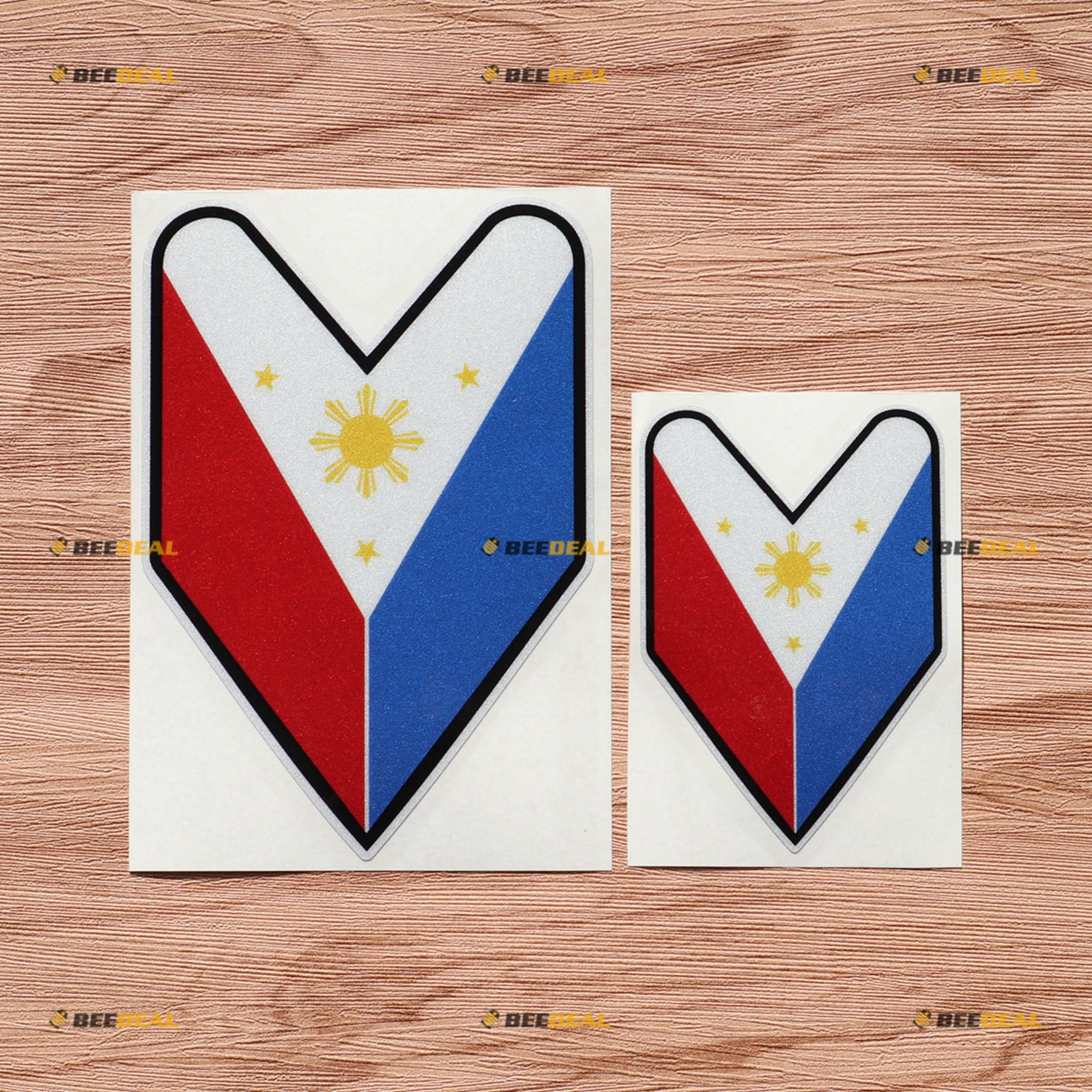 Wakaba Leaf Philippines Flag Filipino Soshinoya Car Decal Vinyl Sticker ...