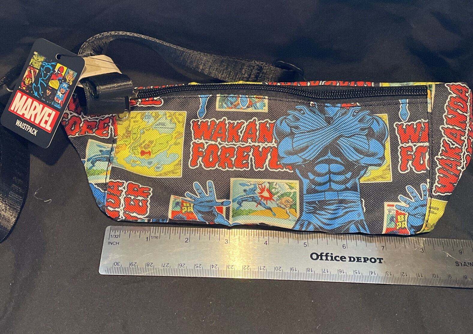 Wakanda Forever Comic Cross Body or Wrap Around Waist Fanny Pack ...