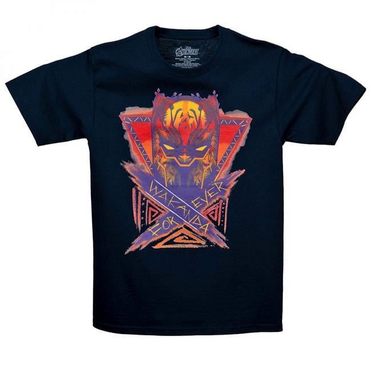Wakanda Forever Sunset Mens T-Shirt, Black - Medium - Walmart.com