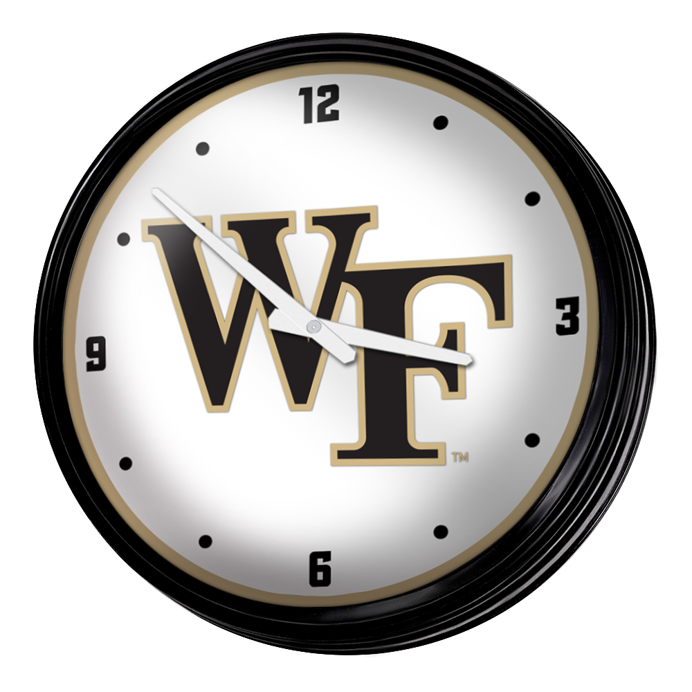 Wake Forest Demon Deacons: Retro Lighted Wall Clock - Walmart.com